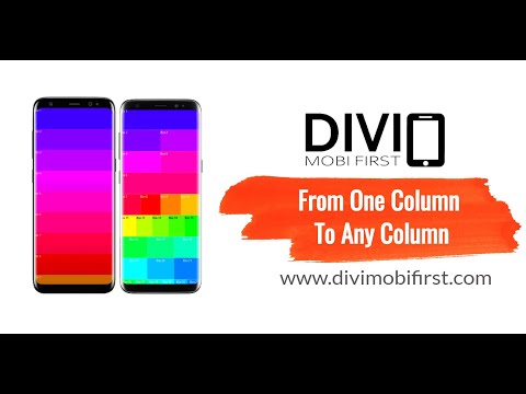 How to Keep Divi Columns in Mobile View?