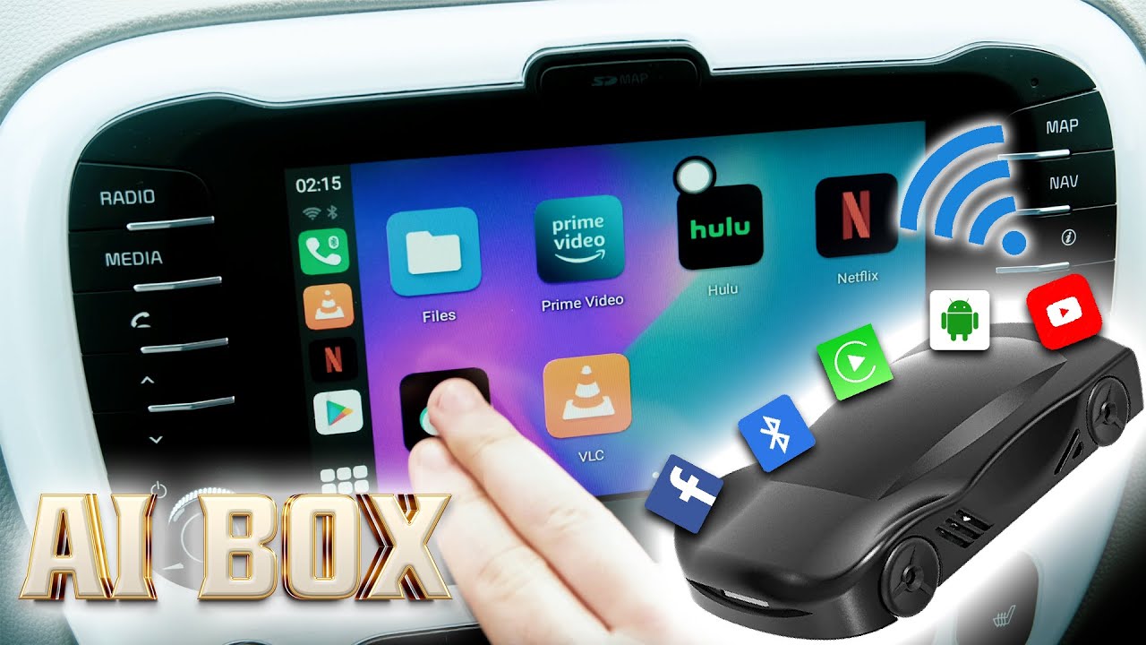 Herilary C6 Wireless Carplay - The 3-in-1 AI Box