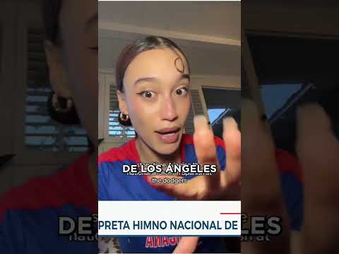 Cantante entona el himno de EEUU en español y causa controversia | Noticias EstrellaTV
