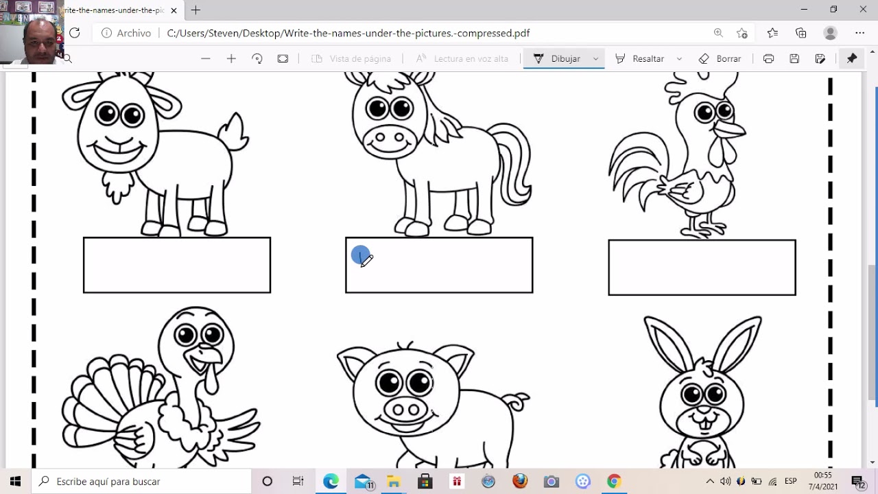 Cómo contestar las actividades en un PDF sin programas
