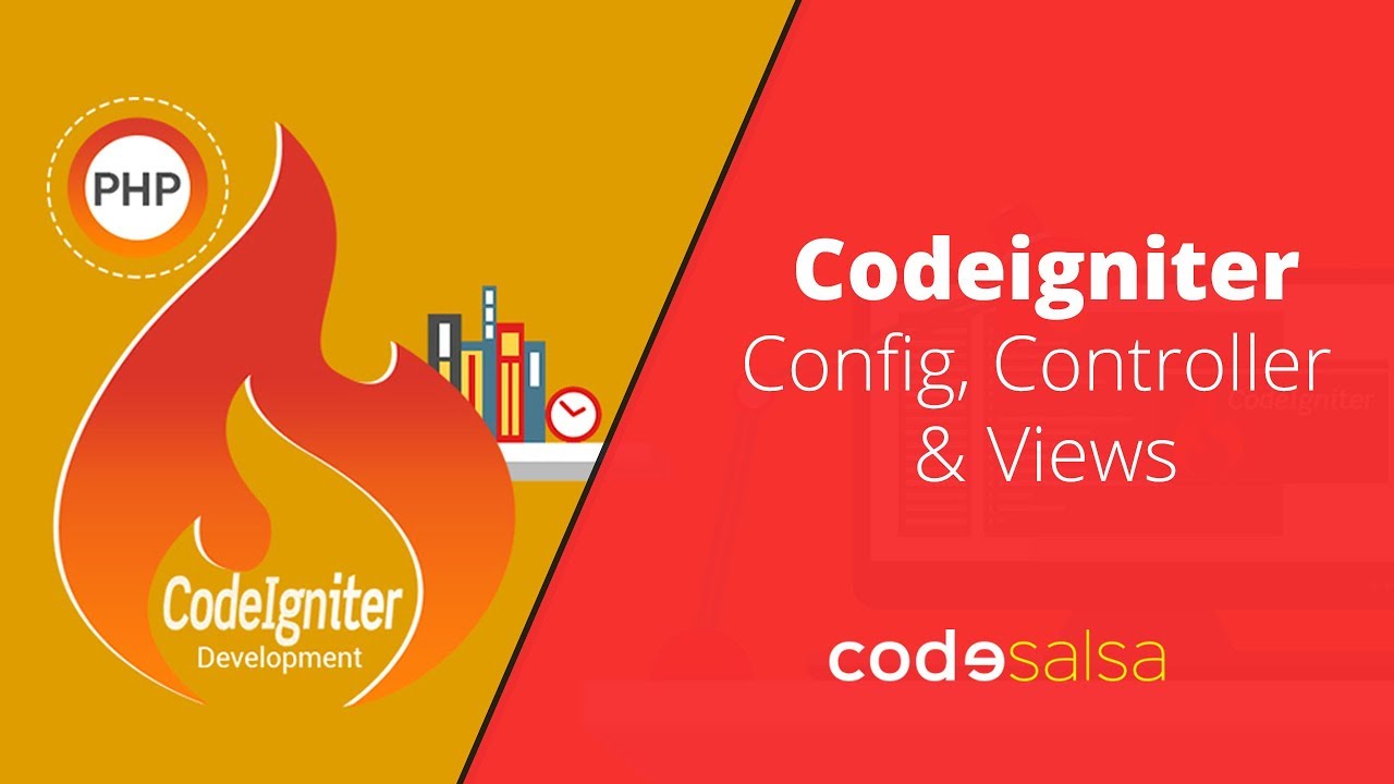 Codeigniter Tutorial for Beginners - Basic Configuration, Controller & Views