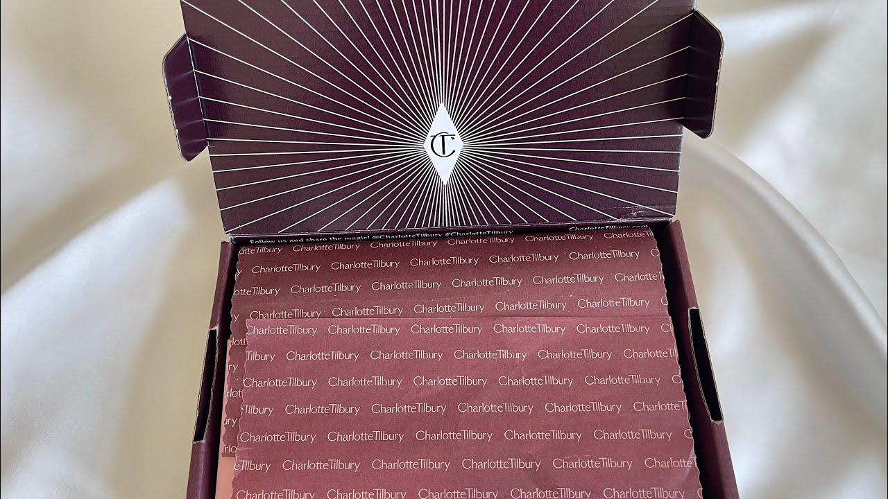 Unboxing my latest goodies from Charlotte Tilbury 