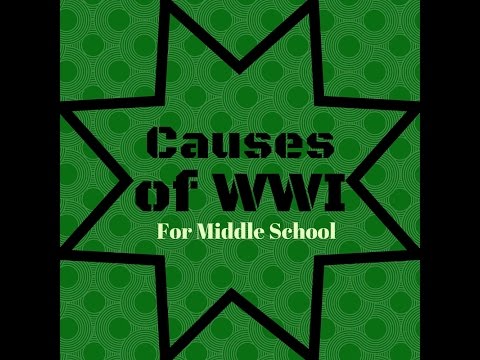 MAIN Causes of WWI for Middle School