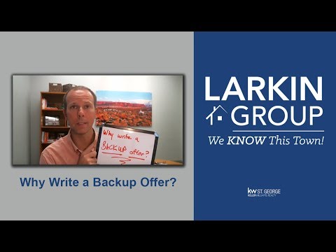 St. George Real Estate Agent: Why write a backup offer?