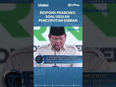 Prabowo Jawab 8 Permintaan Purnawirawan TNI Termasuk Soal Pencopotan Gibran Sebagai Wapres