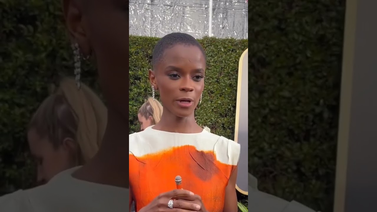 Letitia at golden globe ❤ #letitiawright