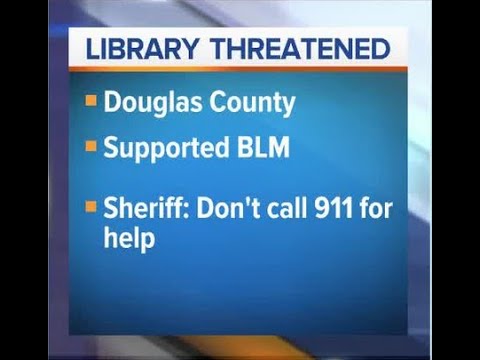 Sheriff threatens library after BLM post