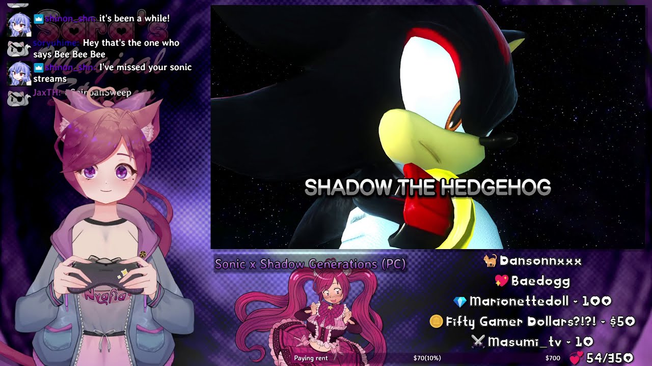 Replaying Sonic Generations and Shadow Generations in one sitting!