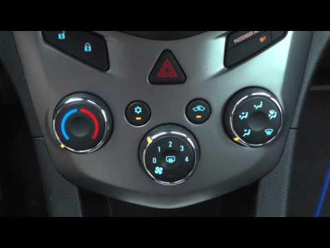 2013 Chevy Sonic AC Controls explained