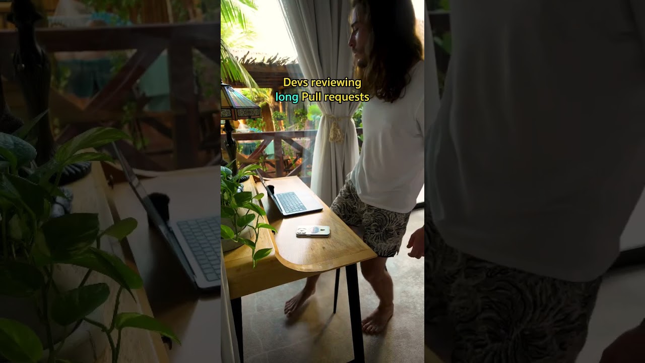 How developers review pull requests #softwareengineer