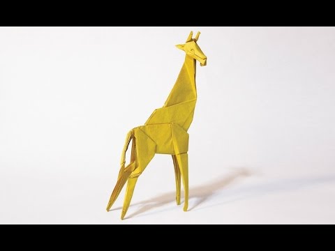 How to make an origami Giraffe | The Secrets of Origami