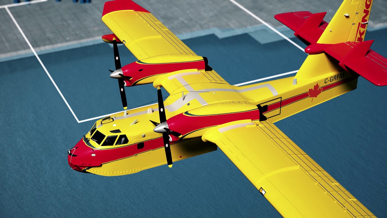 Viking Canadair 515: el «botijo» apagaincendios llega al siglo XXI