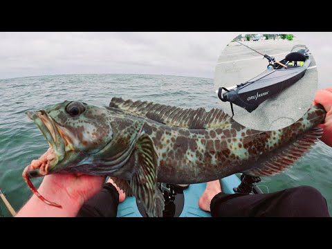 Oru Kayak Ocean Fishing! Santa Cruz CA Rockfishing!