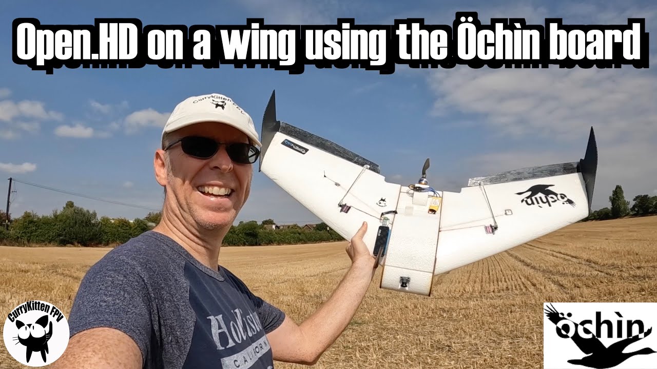 Using the Öchìn board to fly Open.HD on a wing