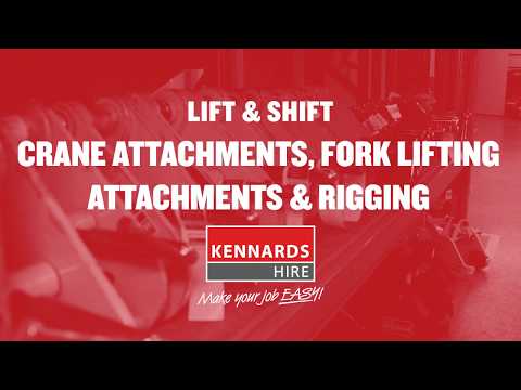 Kennards Hire Lift & Shift - Crane and Fork Lifting