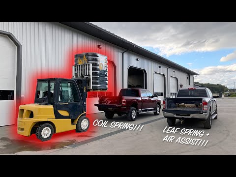 HD Truck Comparison: Coil Spring vs. Leaf Spring + Air Assist