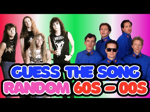 Guess the Song Challenge: Iconic Hits from the 60s to 2000s! 🎵✨