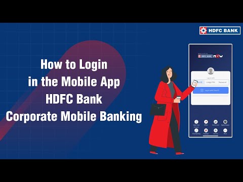 How to Login in the Mobile App | HDFC Bank Corporate Mobile Banking