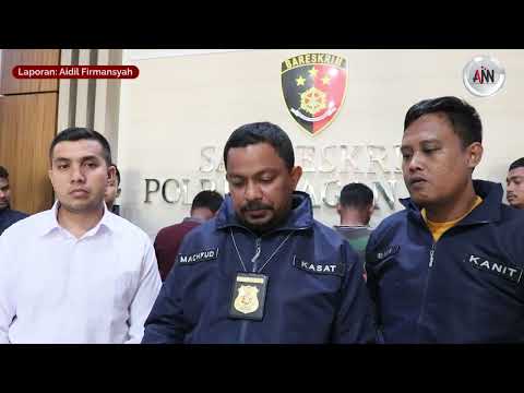 Polisi Ringkus 4 Penambang Emas Ilegal di Nagan Raya