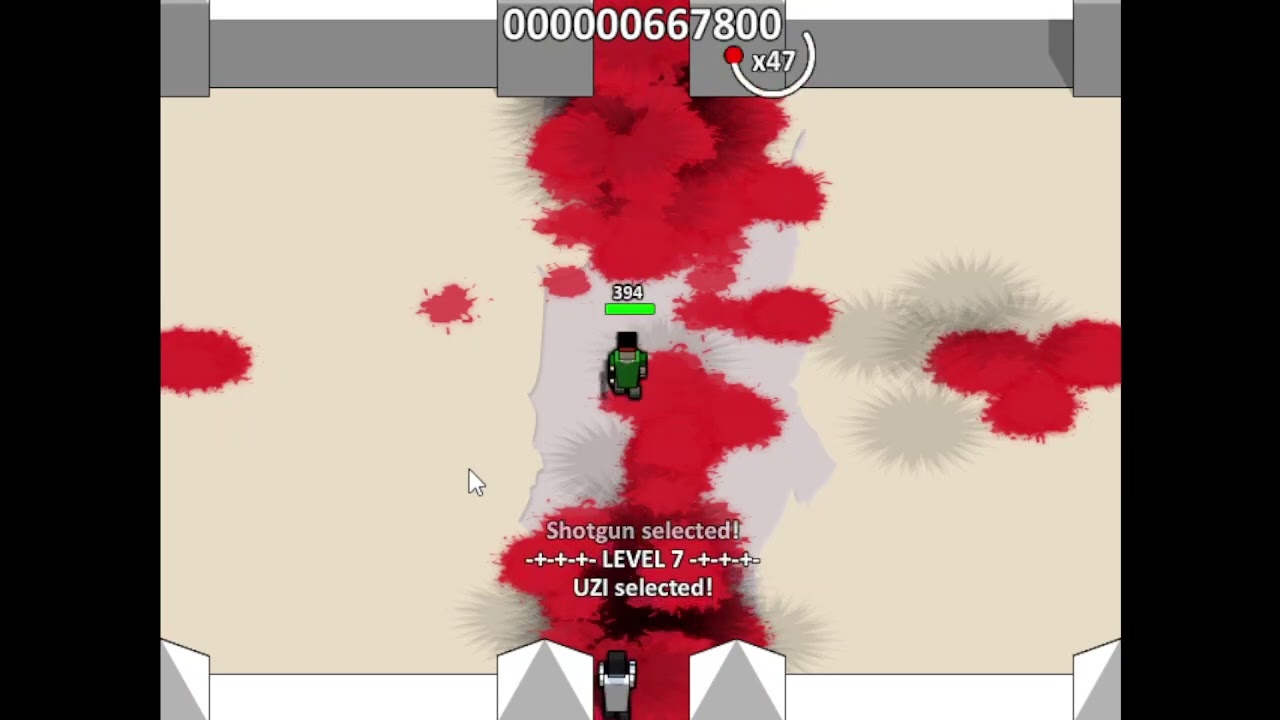 Boxhead More Rooms Flash Game Playthrough