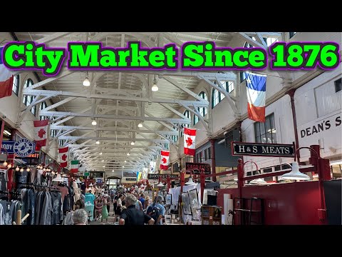 Oldest City Market in Saint John NB -Canada