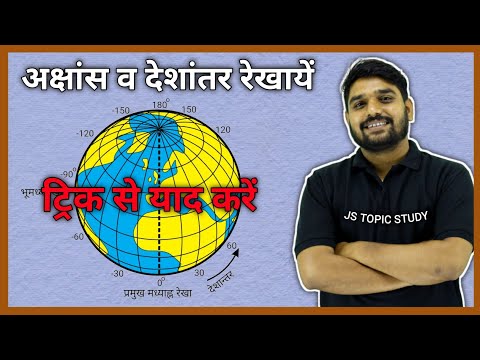 World Geography : अक्षांश और देशांतर रेखा | latitude and longitude lines by rohit sir v