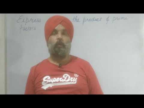 Express 140 as the product of prime factors.