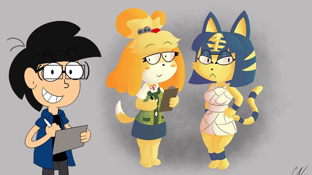 SPEEDART: Isabelle and Ankha