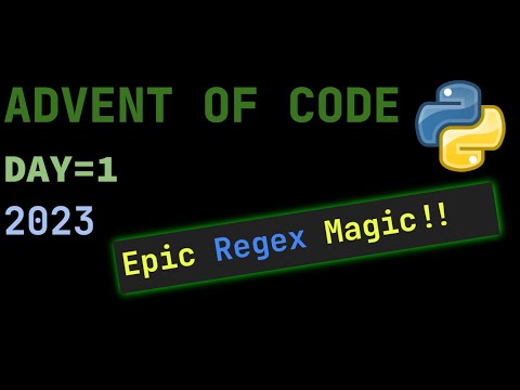 Advent of Code 2023 Day 1 Python!