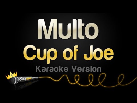 Cup of Joe - Multo (Karaoke Version)
