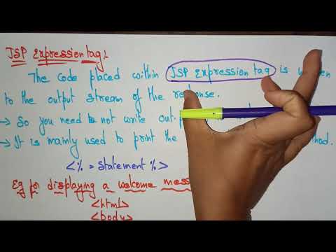Learn JSP expression tag | Scripting elements | Web Technology | Lec 49 | Bhanu Priya - Mind Luster
