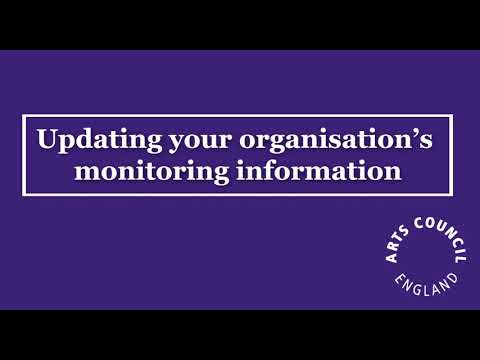Grantium: Updating your organisation's monitoring information