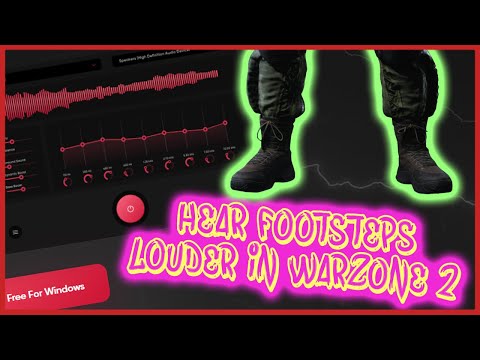 HEAR FOOTSTEPS LOUDER In BO6 Warzone / Fortnite / Any Game For FREE!! This PC App Is Free To Use!