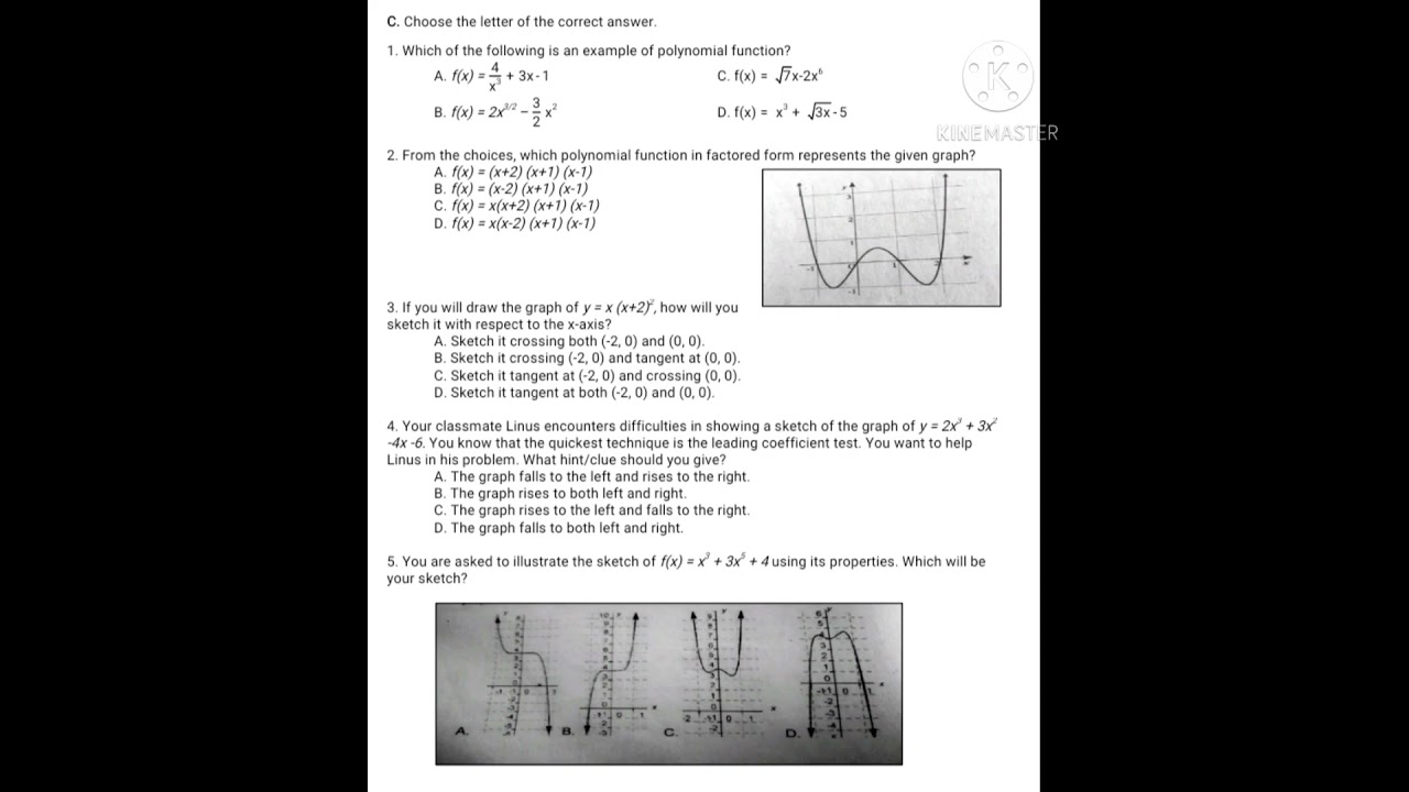 2nd quarter week 2 answer key in math10 learning activity worksheet