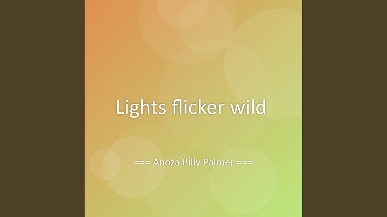 Lights flicker wild