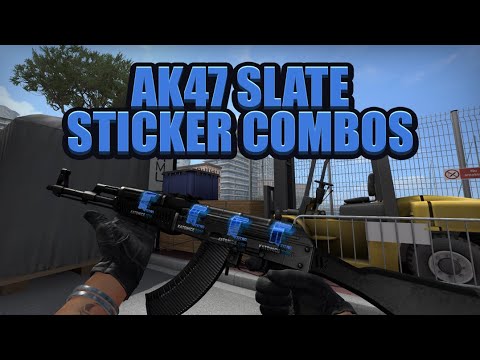 Best Sticker Combos for the AK Slate