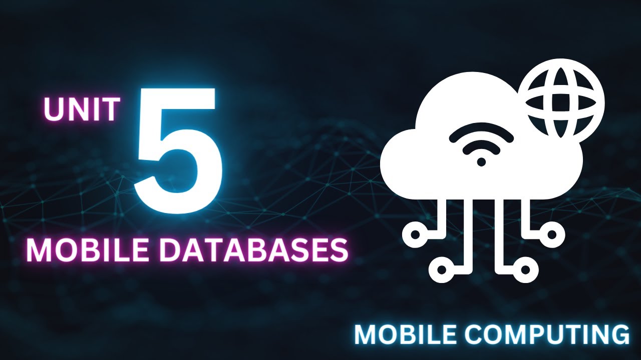 Unit 5 - Wireless Communication - Mobile Computing - Notes