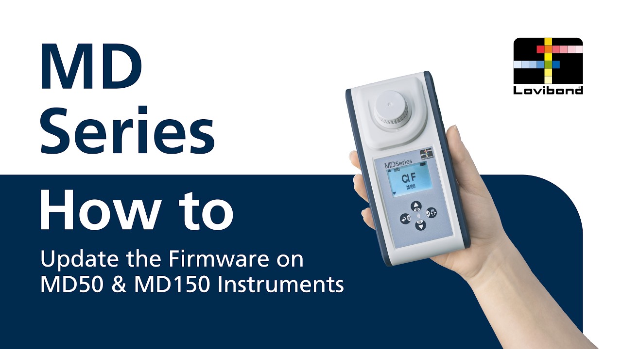 MD Series Photometer – How to Update Firmware | Step‑by‑Step Tutorial