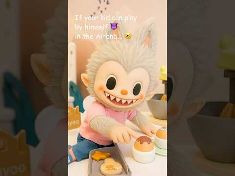 If Your Kids can play by themselves in the Airbnb 🥹 @airbnb @Shorts @YouTube @CoComelon
