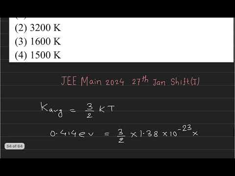 The average kinetic energy of a monoatomic molecule is 0.414eV at temperature