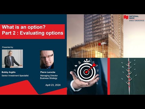 What is an option? Part 2: Evaluating options