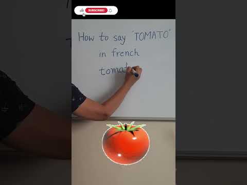 How to say 'TOMATO' in French-Learn French | Onward Academy | #fyp #shorts #viralvideo #viral#learn