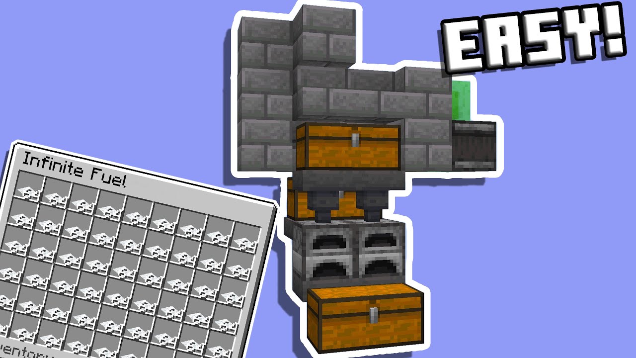 You Need This INFINITE Fuel Super Smelter - Minecraft 26.1+