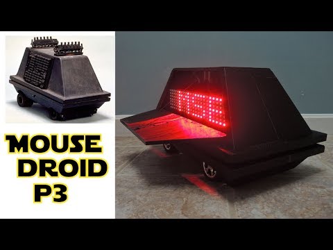 DIY Your Star Wars Mouse Droid With Hidden Display | Open Electronics