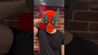 Poolverine Cosplay Mask #marvel #waewstore #deadpoolcosplay #christmas #wolverine  #deadpoolcostume