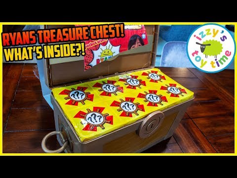 RYAN'S WORLD TREASURE CHEST! What Toys Are Inside?