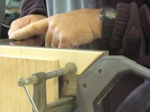How I sharpen my cheap tenon saw...