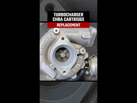 GARRETT TURBO CARTRIDGE CHANGE #shorts