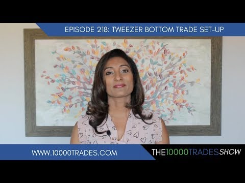 Episode 218: Tweezer Bottom Trade Setup-Best Candlestick Patterns