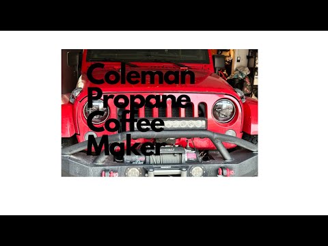 Coleman Coffee Maker for Overlanding and Camping - the Best Option!